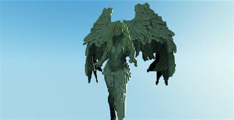 Image result for Small Simple Angel Statue Minecraft