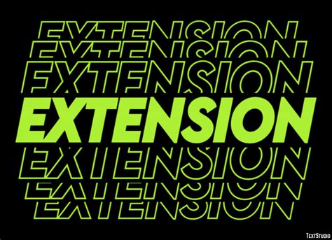 Image result for Extension Word