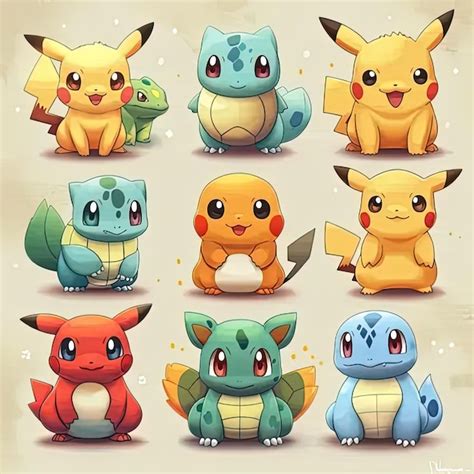 Image result for Types of Pikachu