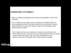 Image result for CDA Competency Standard 1 Example