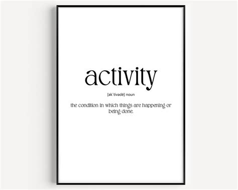 Image result for Activity Definition
