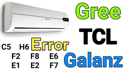 Image result for Gree Air Conditioner Error Code