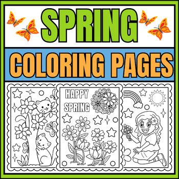 Image result for Spring Activities Coloring Pages