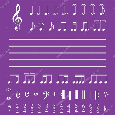 Image result for Musical Notes Numbers