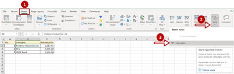 Image result for Excel Add Hyperlink to Text in Cell