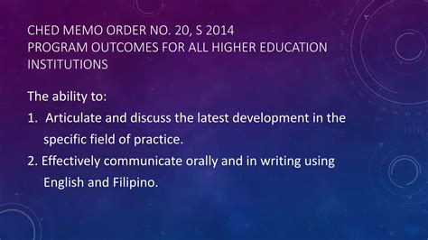 Image result for Program Outcomes Template