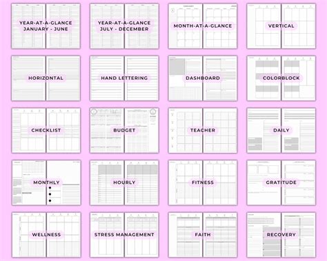 Image result for Planner Page Layout