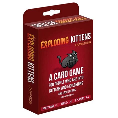 Image result for Exploding Kittens 2 Player Edition