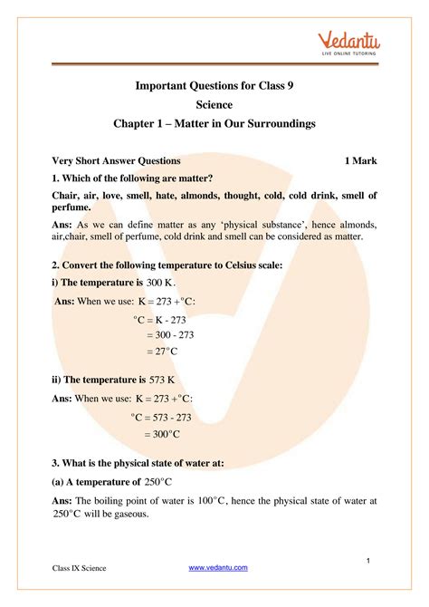 Image result for Class 9 Physics Chapter 1 Important Questions