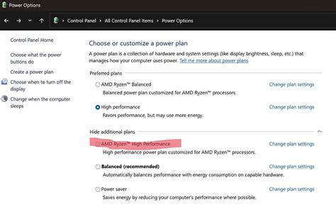 Image result for AMD High Performance Power Plan