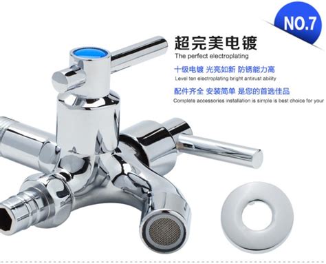 Image result for One Split into Two Washing Machine Tap