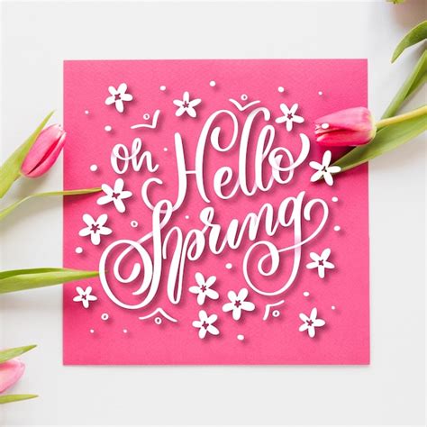 Image result for Hello Spring Hand Lettering
