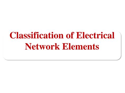 Image result for Classification of Network Elements