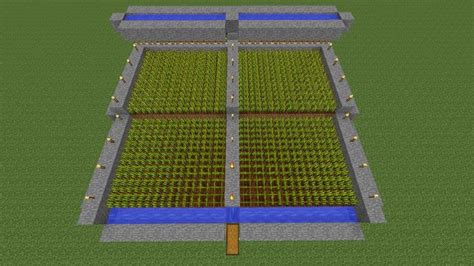 Image result for Layered Wheat Farm Minecraft Java