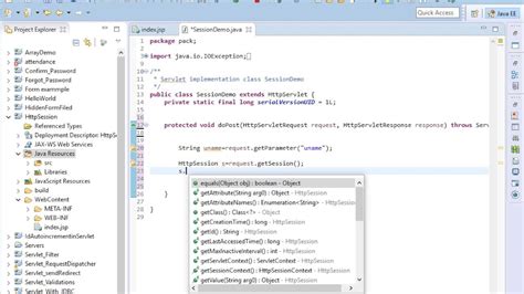 Image result for Example of HttpSession