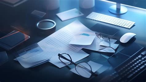 Image result for Stack of Paper by Computer