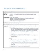 Image result for TESOL Lesson Plan Examples