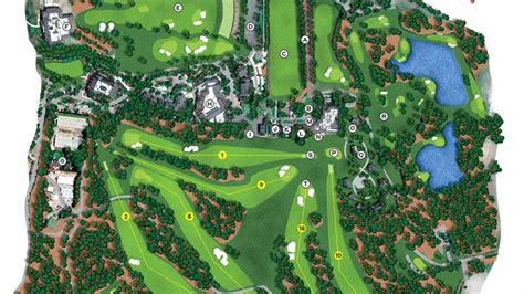Masters 2023: Augusta National course map, buildings, landmarks