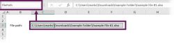 Image result for How to Insert File Path in Excel