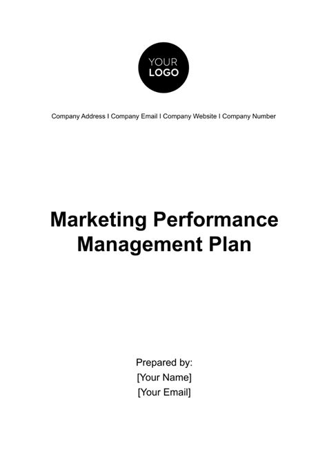 Image result for Performance Management Plan Template