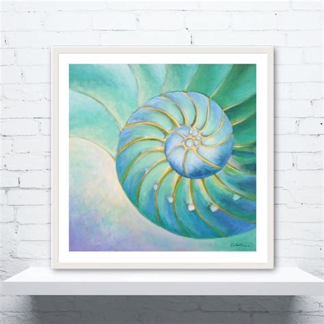 Image result for Nautilus Shell Art
