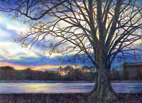 Image result for Sunset Color Drawing