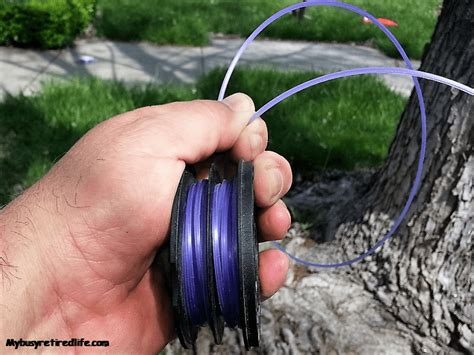 Image result for Stringing Weed Eater Spools