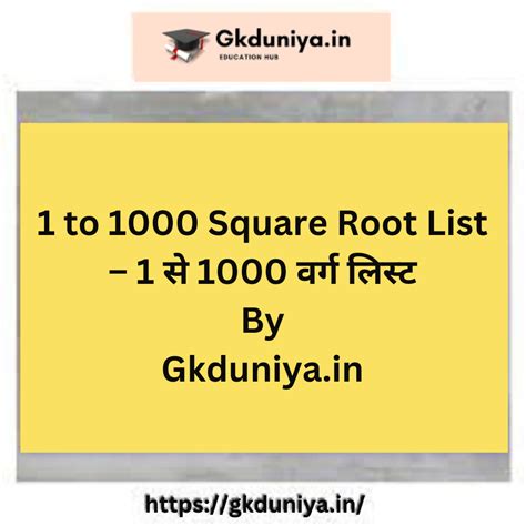 Image result for Square Root List