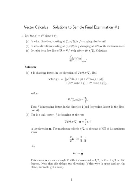 Image result for Vector Calc Example Problems and Setup