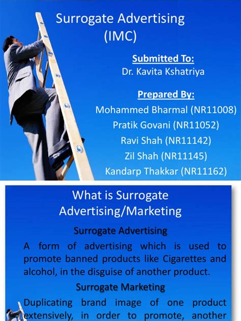 Image result for Surrogate Advertising Examples