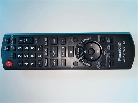 Image result for Panasonic Audio System Remote Control
