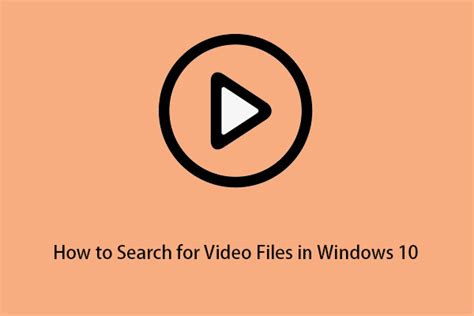 Image result for Search Computer for Video Files