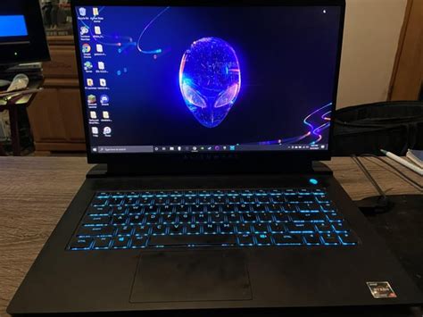 Image result for Alienware M15 R5 Green