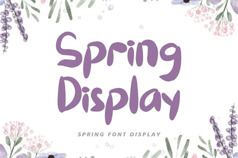 Image result for Spring Daily Font