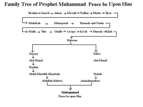 Image result for Muhammad Family Tree