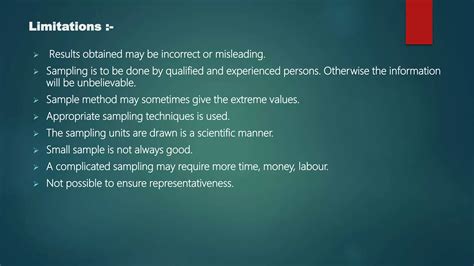 Image result for Disadvantage of Sampling