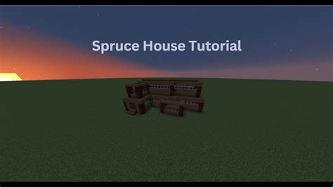 Image result for Minecraft Spruce House Tutorial Step by Step
