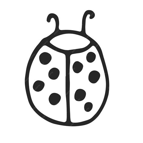 Image result for Ladybug Simple Drawing