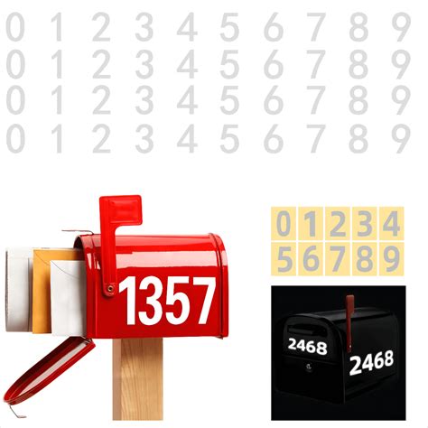 Image result for Numbers for Mailbox