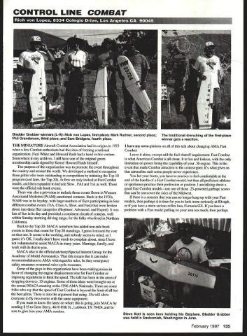 Image result for Control Line Combat