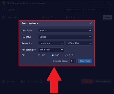Image result for How to Change Android Version On BlueStacks