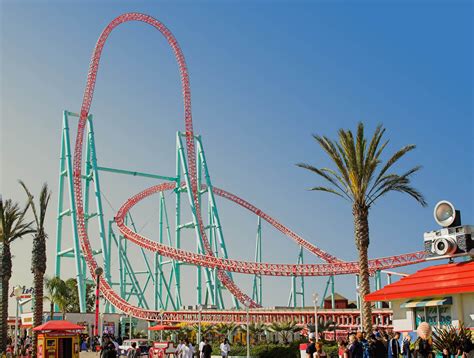 Image result for Xcelerator Roller Coaster