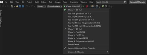 Image result for iOS Remote Device Visual Studio 2022