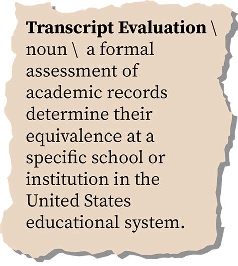 Image result for Transcript Evaluation