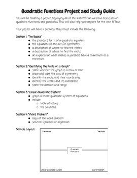Image result for Quadratic Function Project