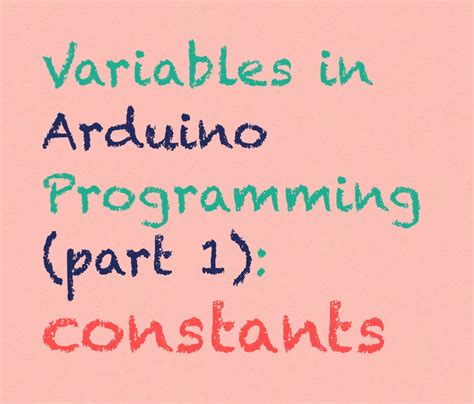 Image result for Arduino for Beginer Variables