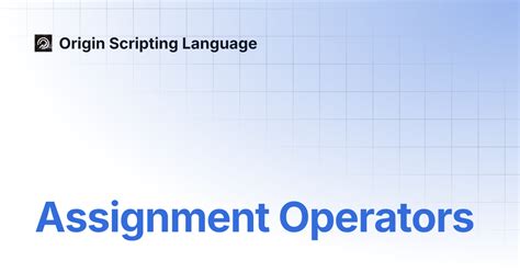 Image result for Assignment Operator Science Input