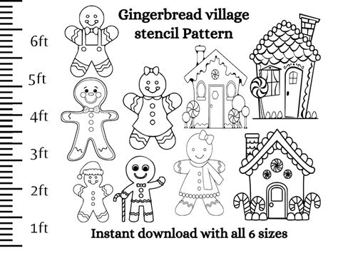 Image result for Gingerbread Craft Patterns