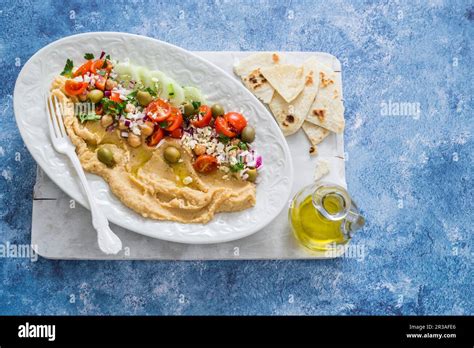 Image result for Basic Hummus Flatbread