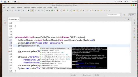 Image result for Create Table in Java JDBC